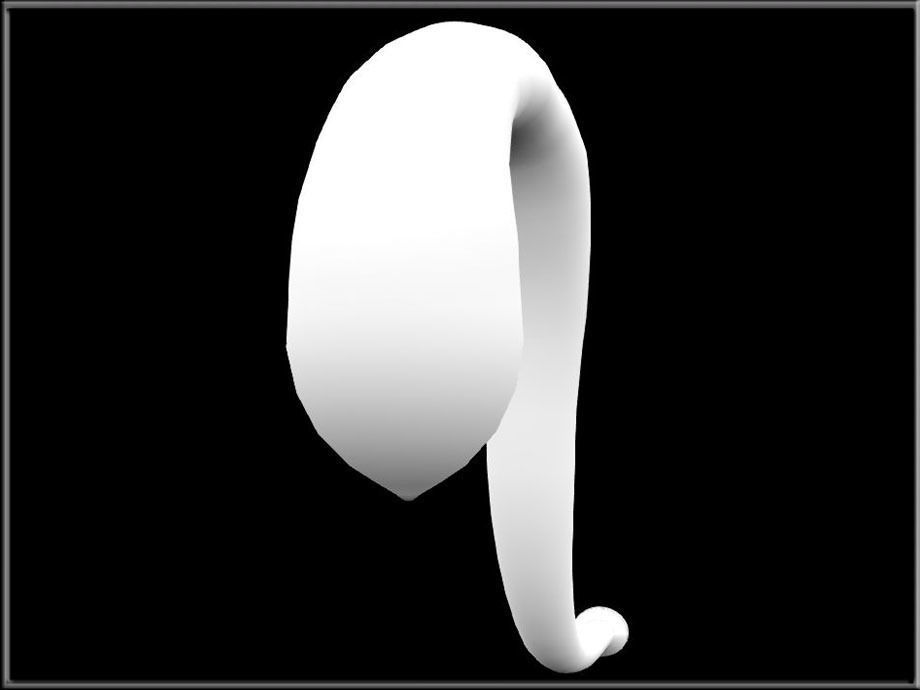 3D model NEKO TAIL 03 VR / AR / low-poly | CGTrader