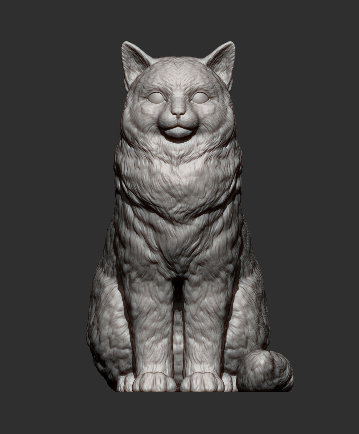 Ragdoll cat 3D model 3D printable | CGTrader