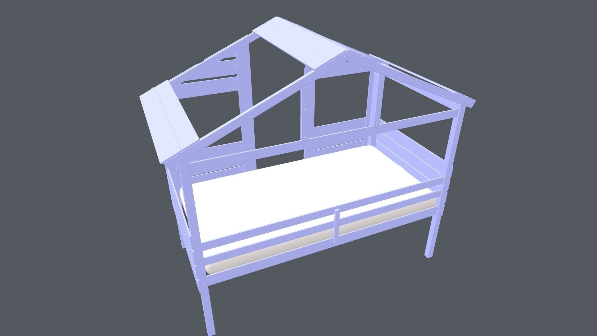 Baby cot 3D model 3D model | CGTrader