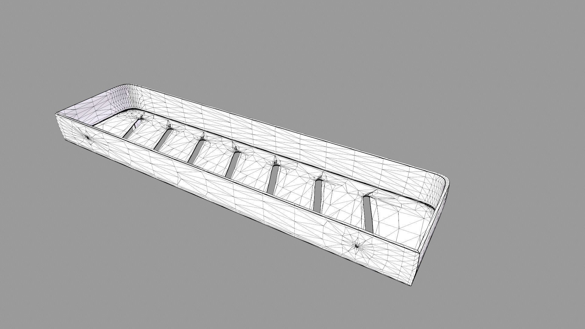 Rack Wall Mounted 3D model | CGTrader