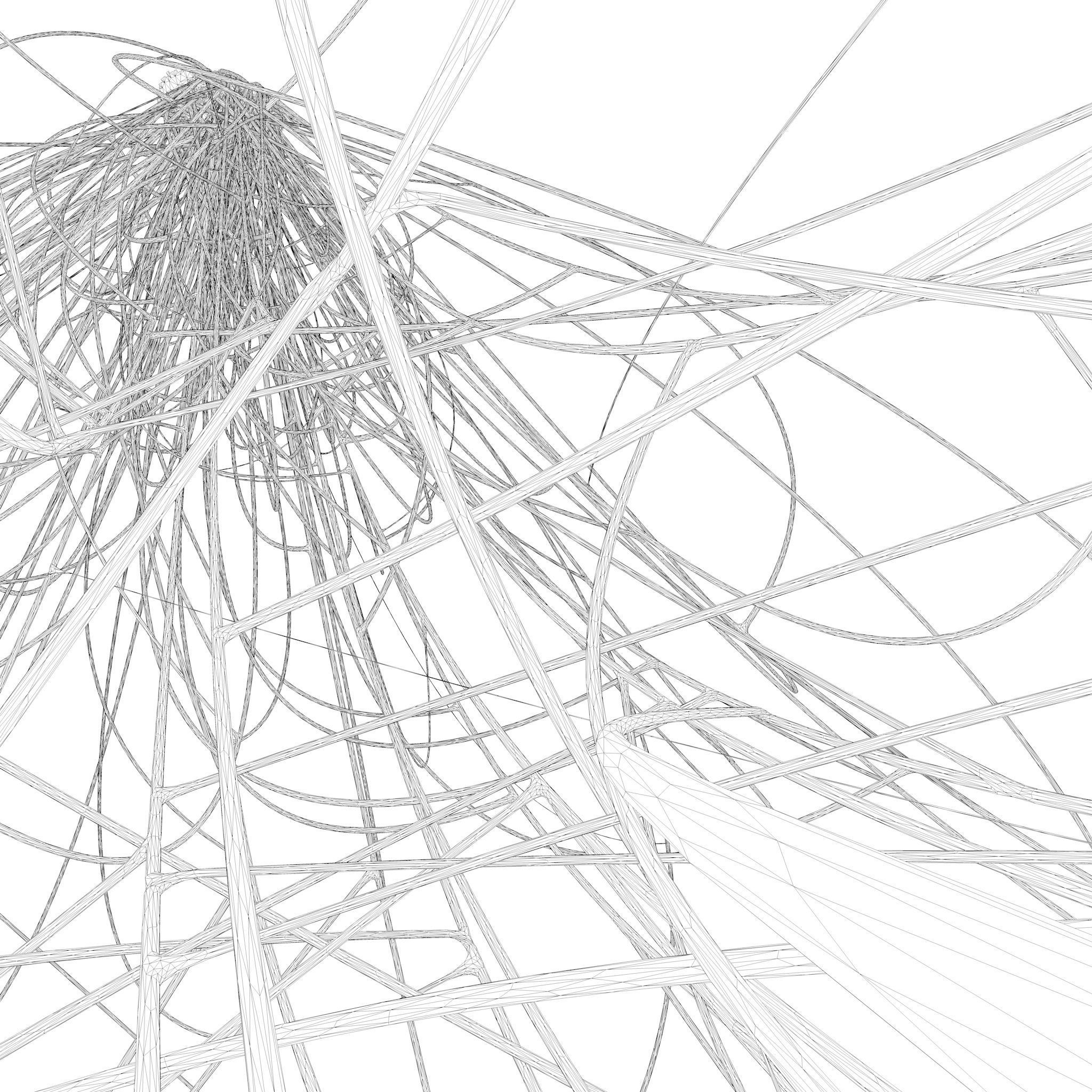 Cable Wie Web 3D model | CGTrader