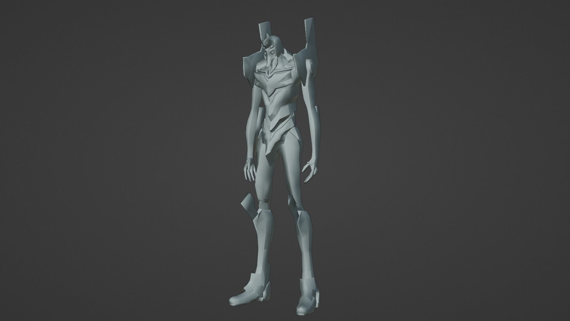 3D model Evangelion 02 VR / AR / low-poly | CGTrader
