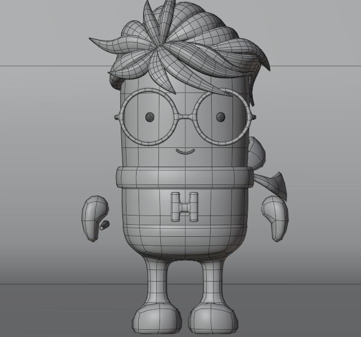 3D model Lowpoly Human character 3 VR / AR / low-poly | CGTrader