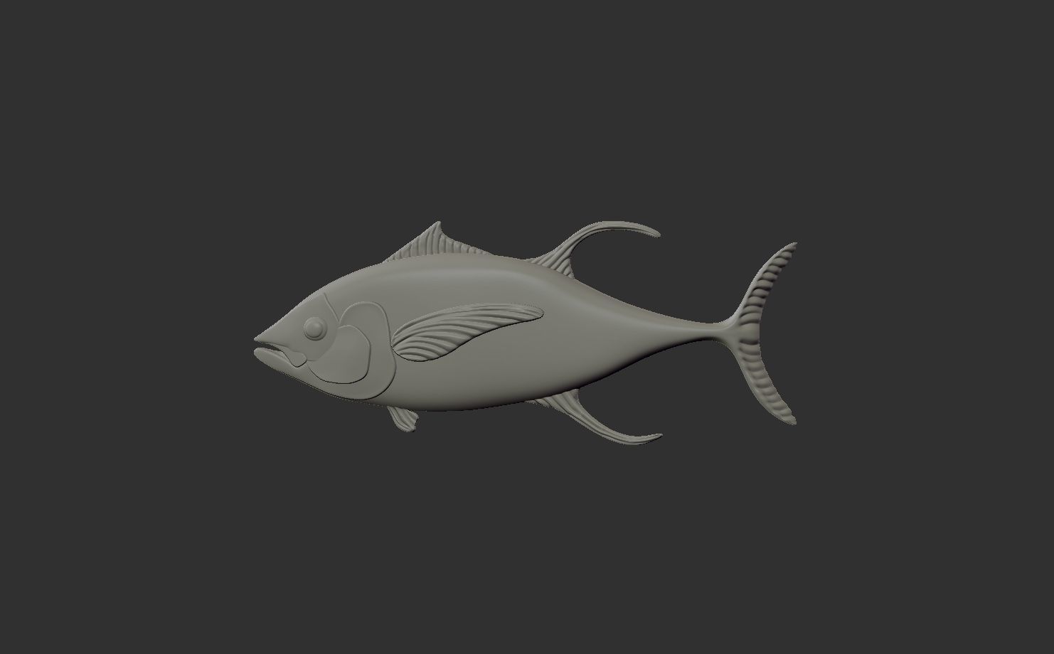 fish cnc 3d model printable 3D model 3D printable | CGTrader