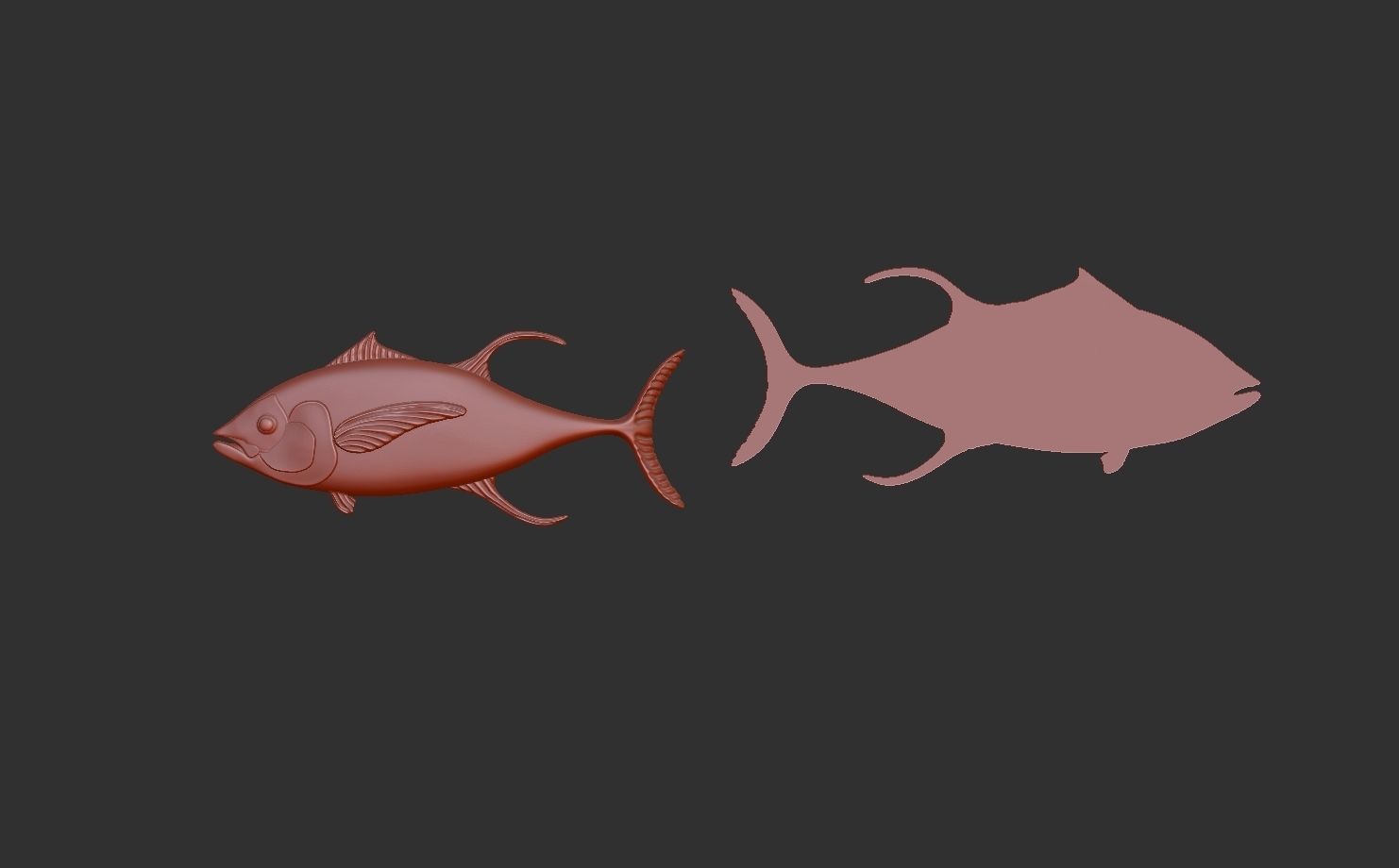 fish cnc 3d model printable 3D model 3D printable | CGTrader