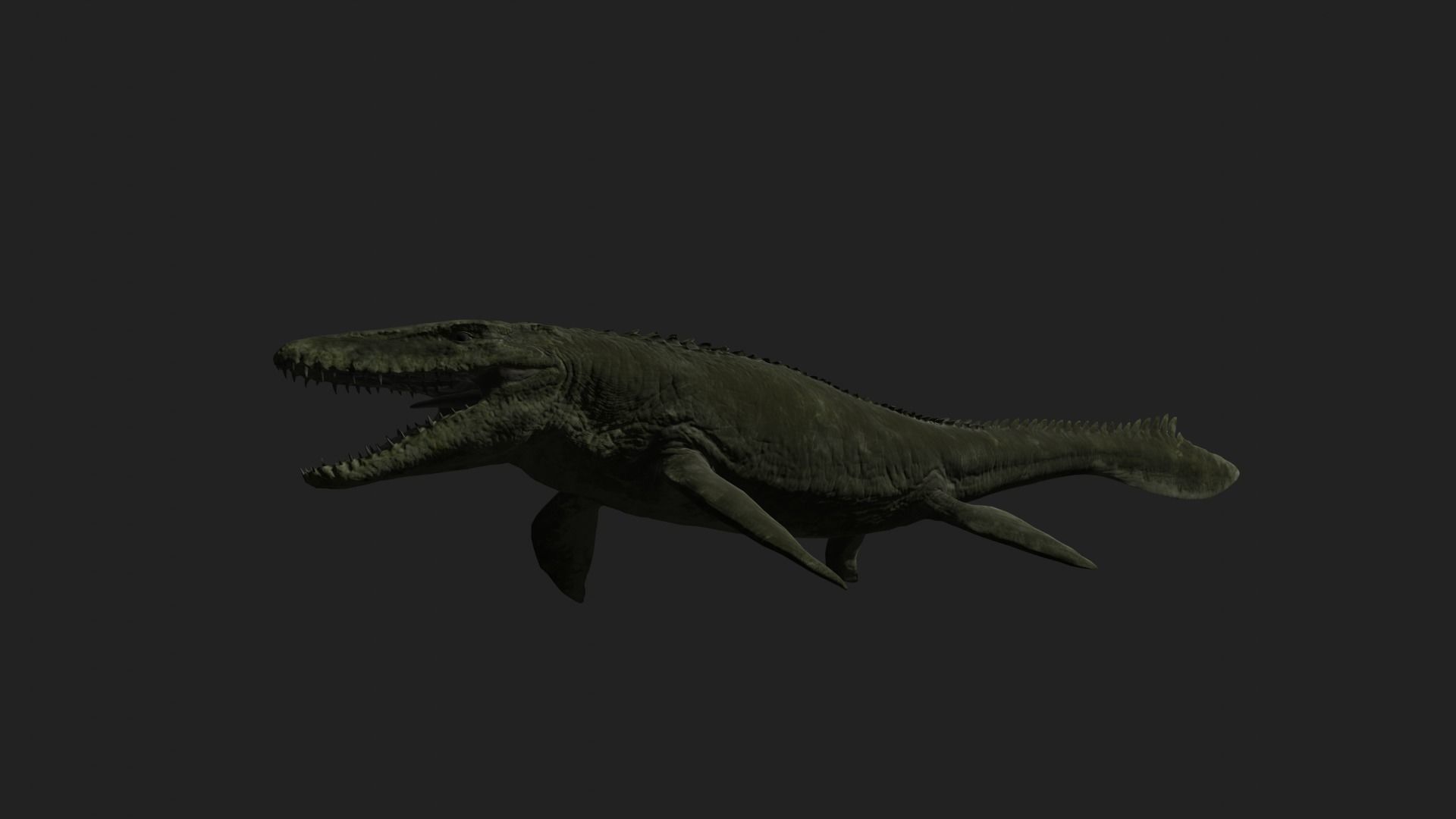 3D model Mosasaurus Movie accurate 3D Model VR / AR / low-poly | CGTrader