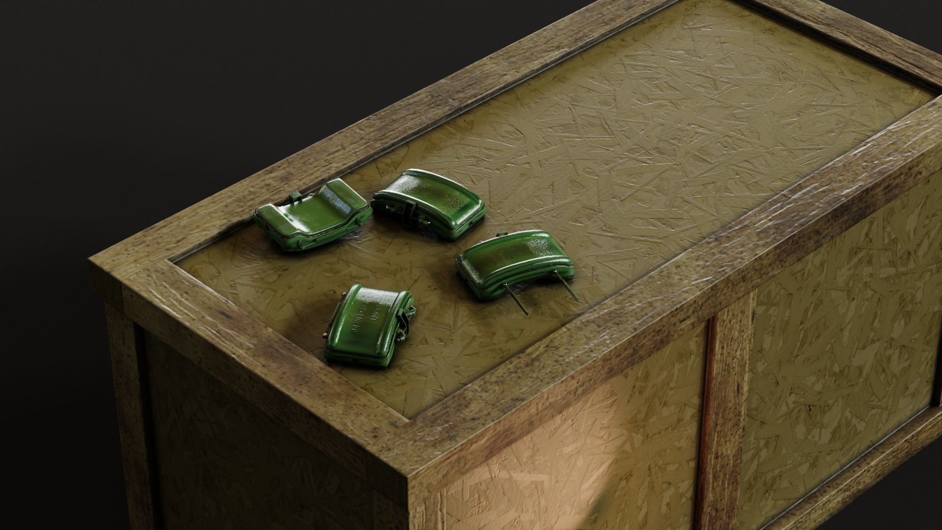 3D model Claymore Mine VR / AR / low-poly | CGTrader