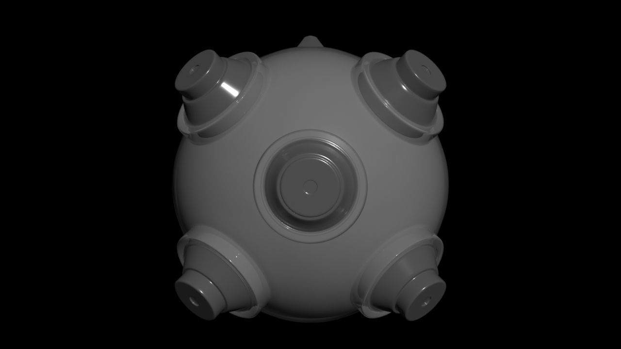Ultrasonic Acoustic Thruster - Concept 3D model | CGTrader