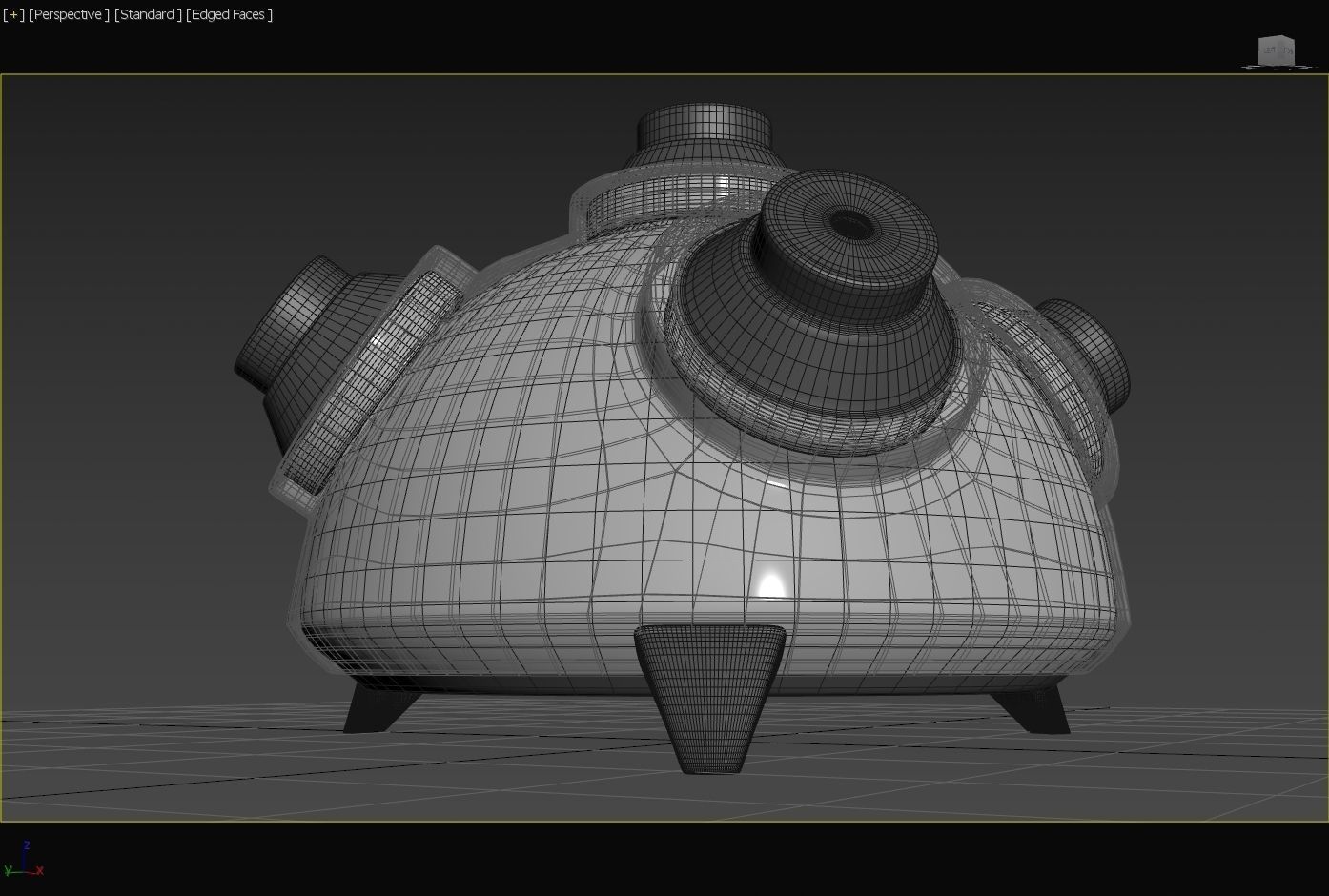 Ultrasonic Acoustic Thruster - Concept 3D model | CGTrader