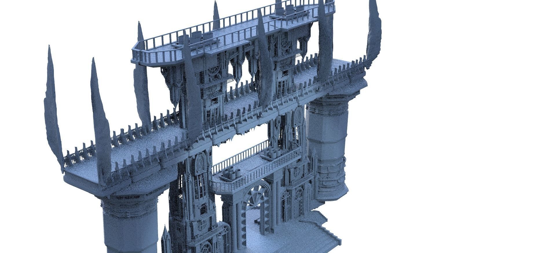 Desert Conjuror Tower Bridge 3 3D model | CGTrader