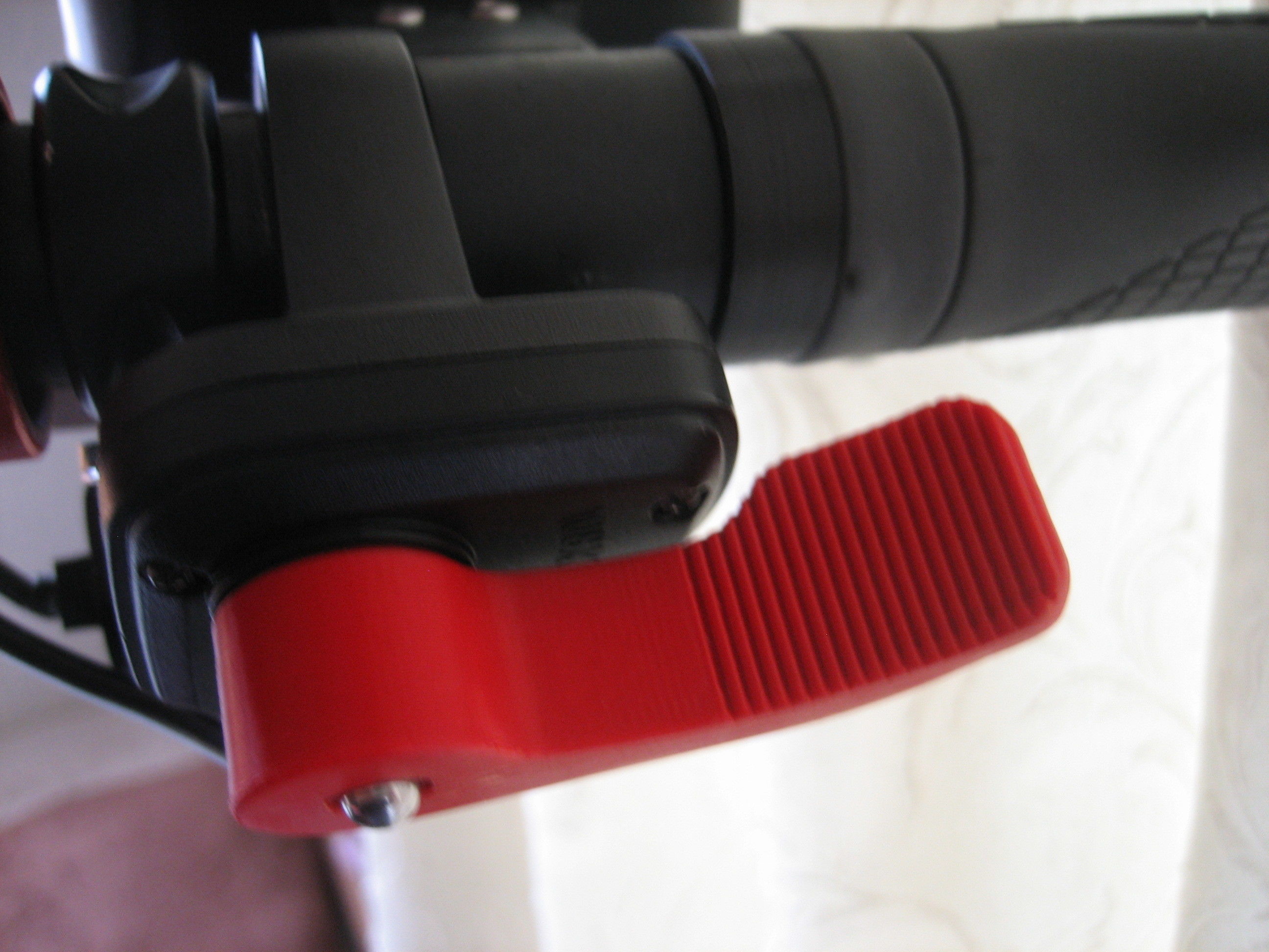 Short lever for QS-S4 thumb throttle free 3D model 3D printable | CGTrader