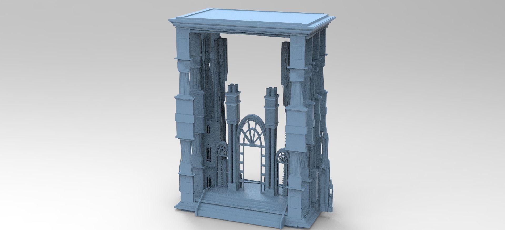 Labyrinth Maze towers 2 3D model | CGTrader