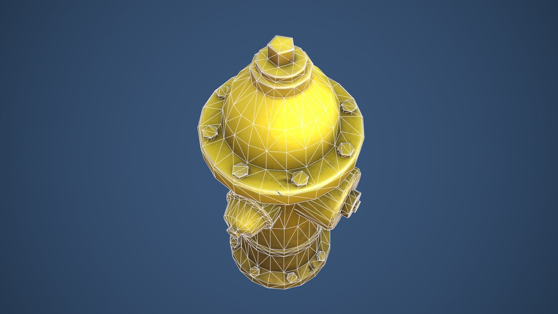 3D model Stylized Fire Hydrant VR / AR / low-poly | CGTrader