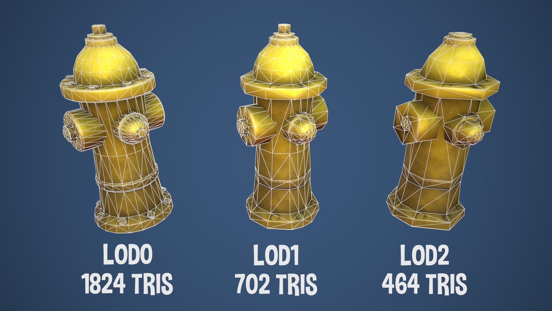 3D model Stylized Fire Hydrant VR / AR / low-poly | CGTrader