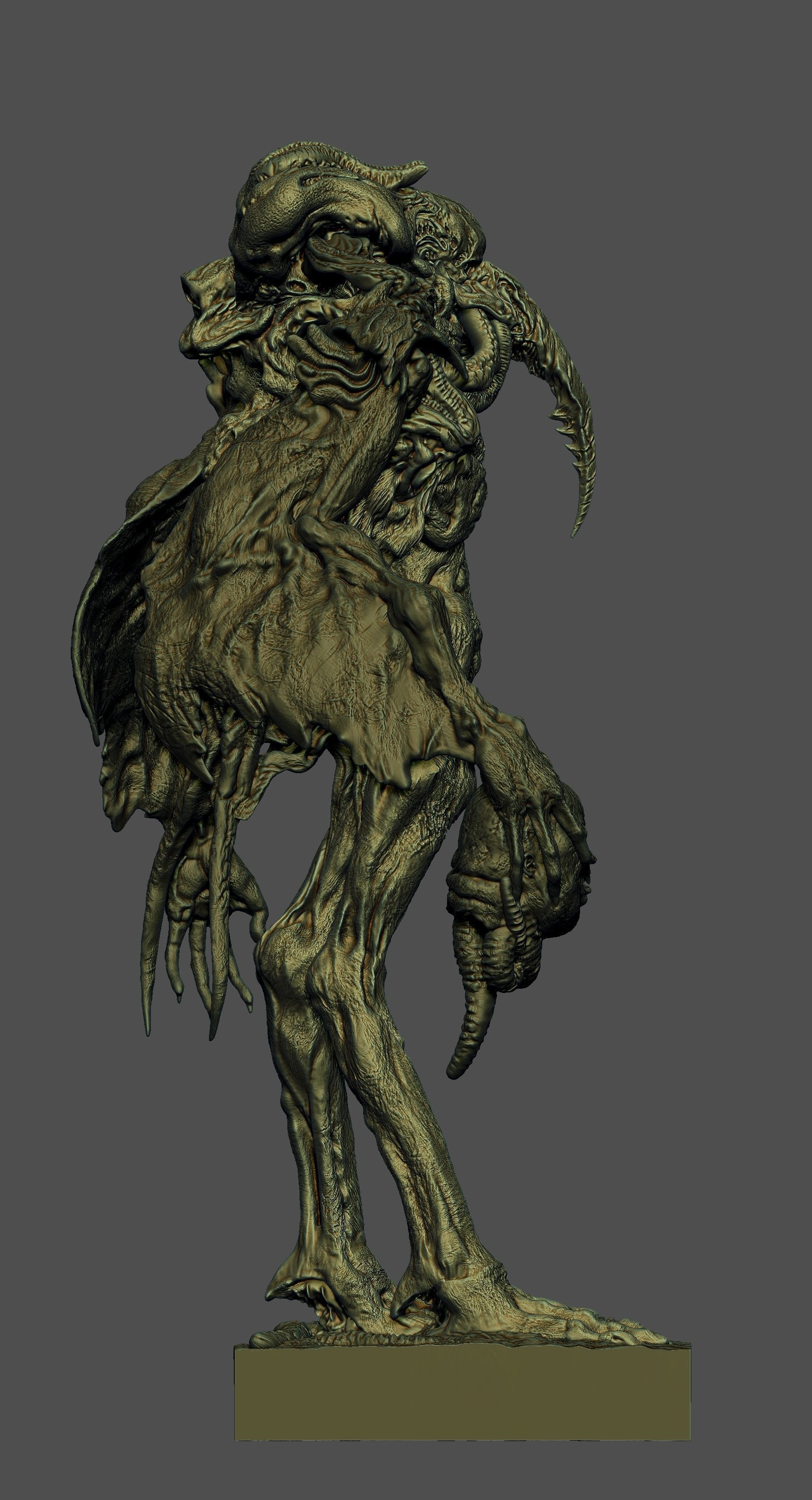 Birdman Monster 3D model 3D printable | CGTrader