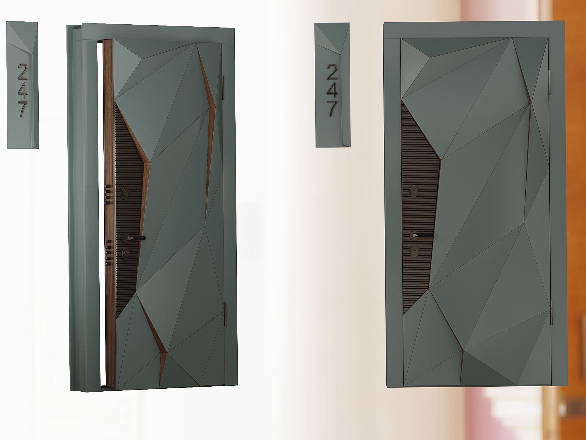 Lambo door 3D model | CGTrader