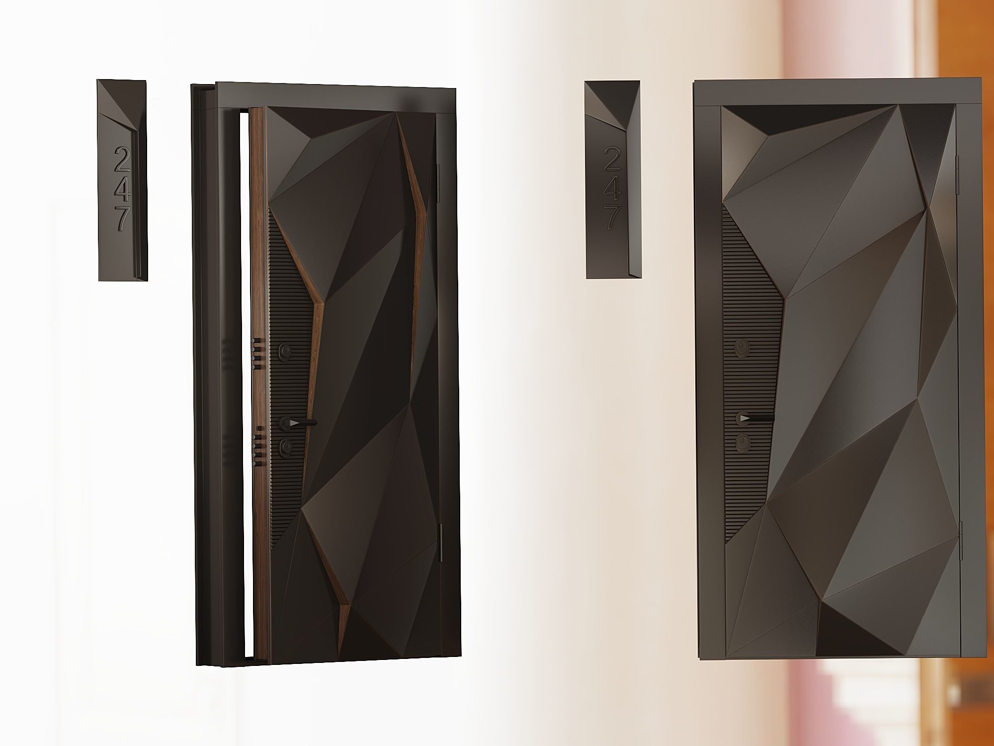 Lambo door 3D model | CGTrader