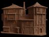 Adventurer Guild Building Tabletop Terrain 28 MM 3D model 3D printable ...