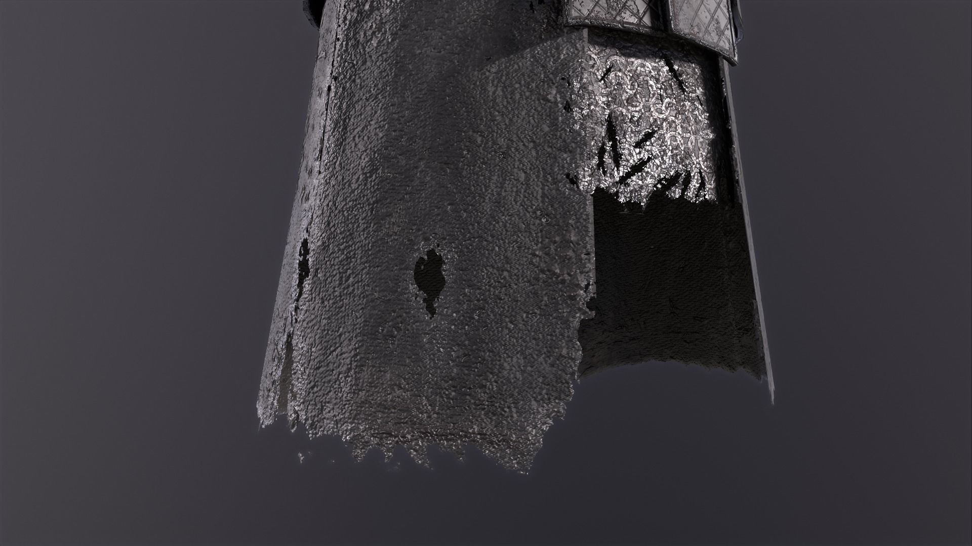 3D model old damaged belt cloth VR / AR / low-poly | CGTrader