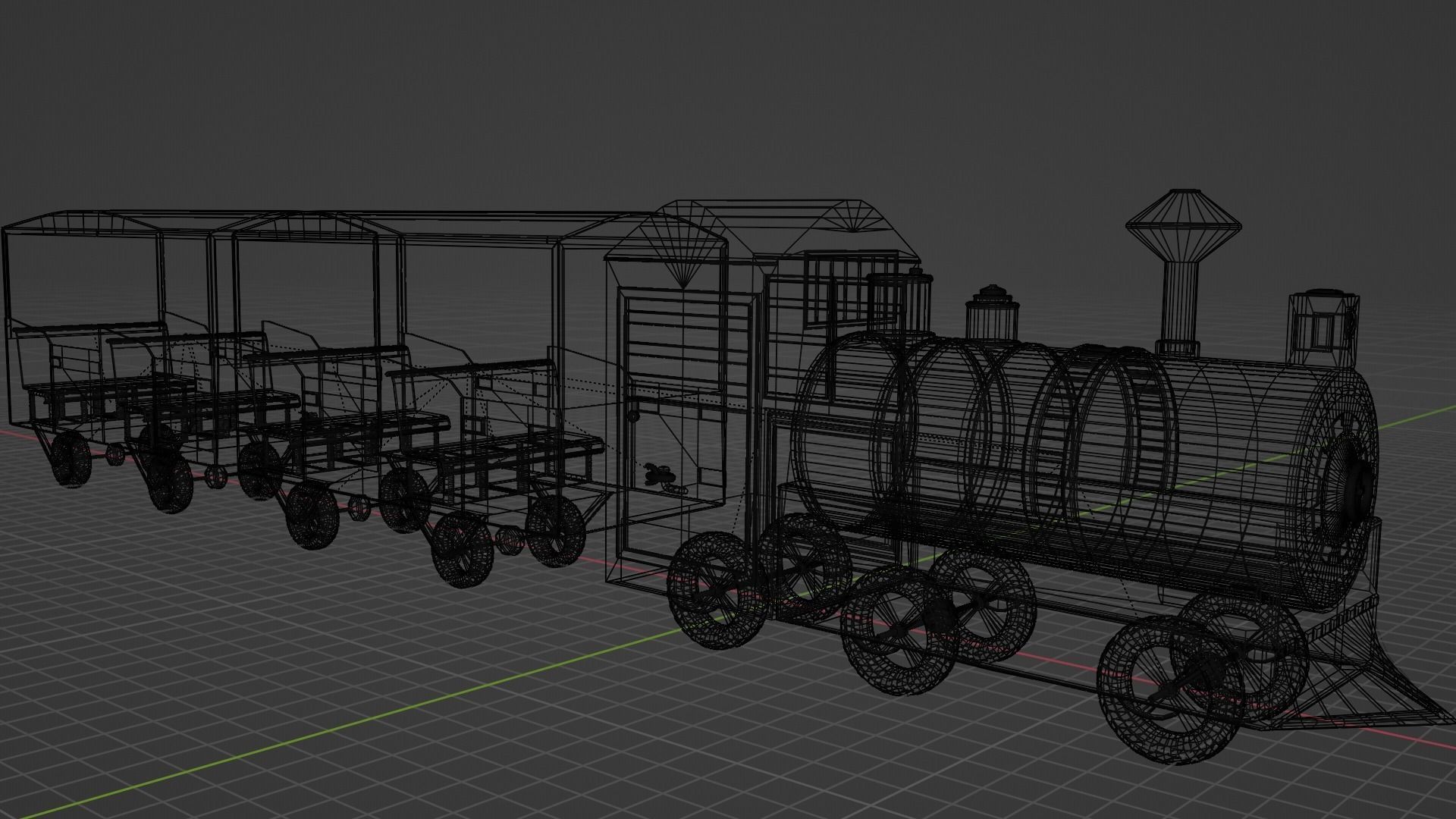 Train free 3D model | CGTrader