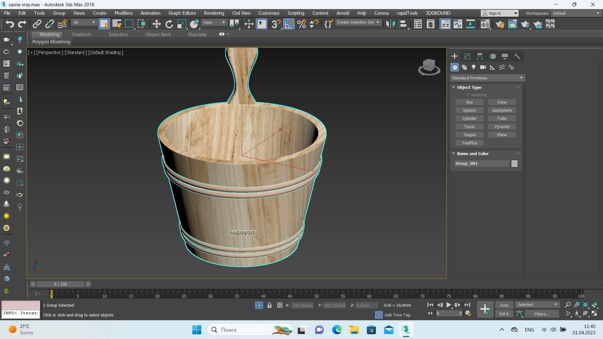 Harvia 3D model | CGTrader