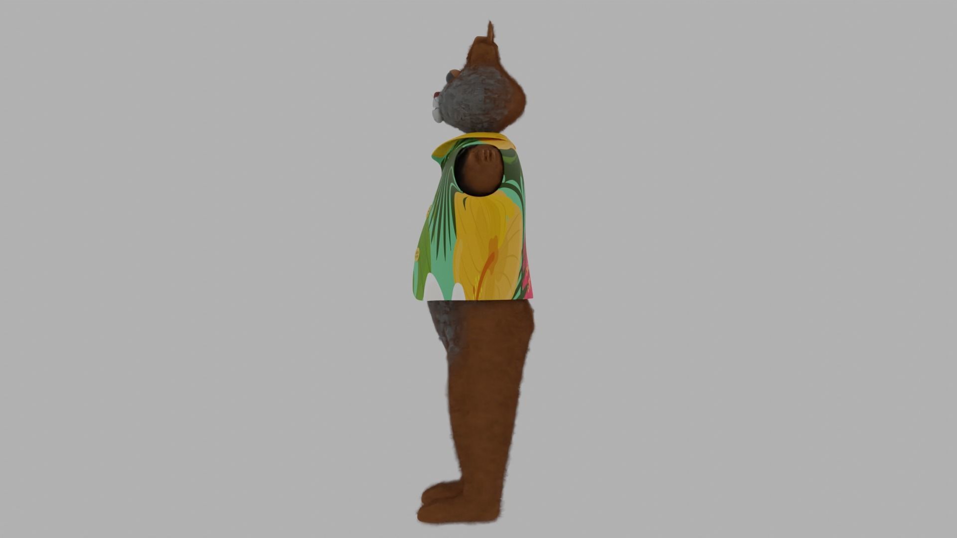 Chip from Chip and Dale free 3D model rigged | CGTrader