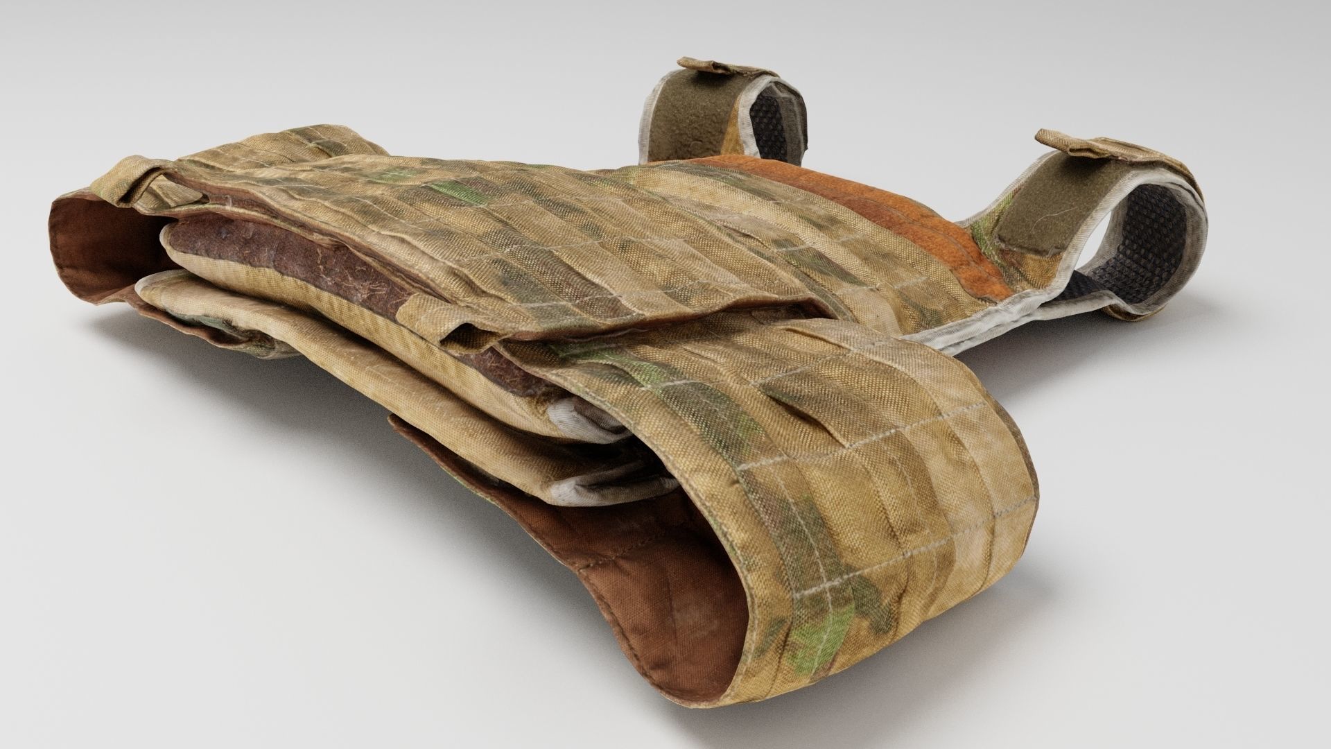 Body armour bulletproof vest armor camouflage uniform 3D model | CGTrader