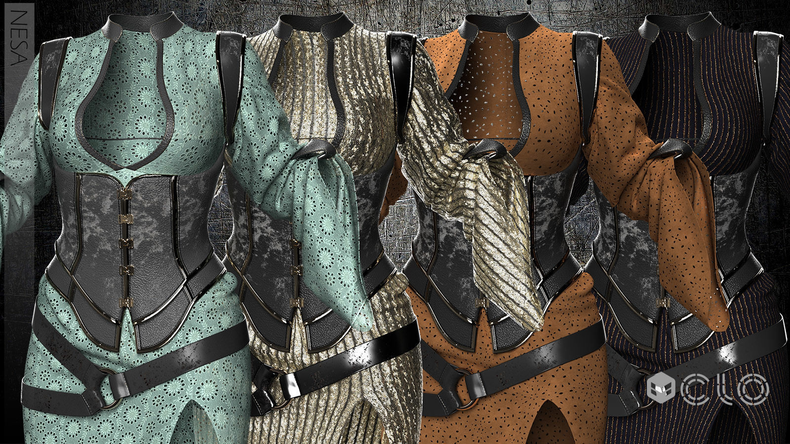 Lilys Dress 3d Model Cgtrader