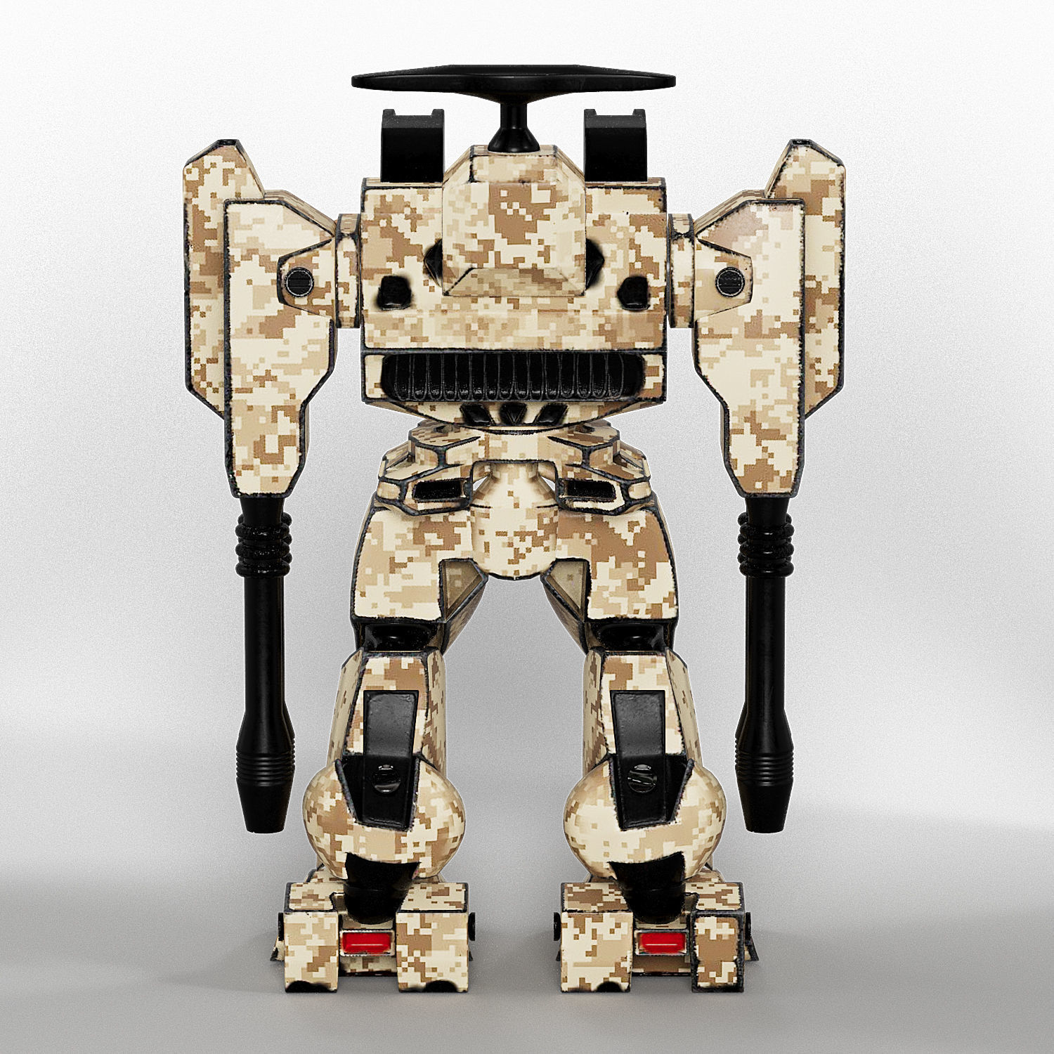 Desert scarab Battle Mech 3D model | CGTrader