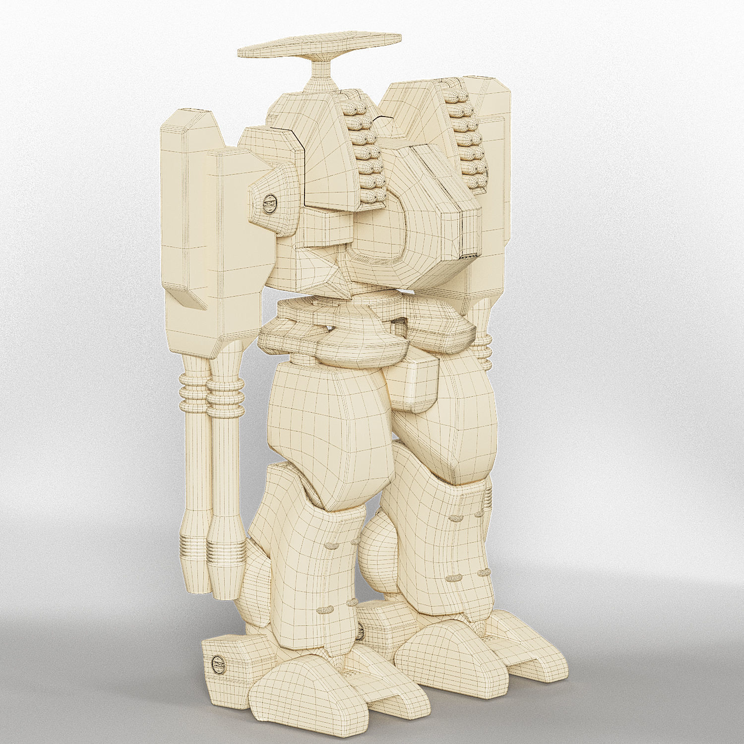 Desert scarab Battle Mech 3D model | CGTrader
