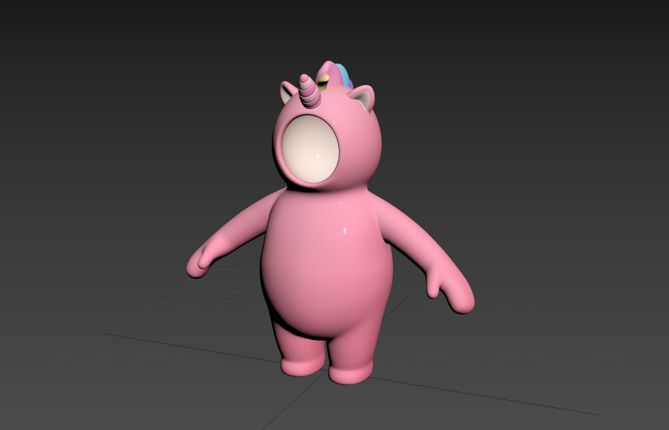 Prop227 Unicorn Suit 3D model | CGTrader