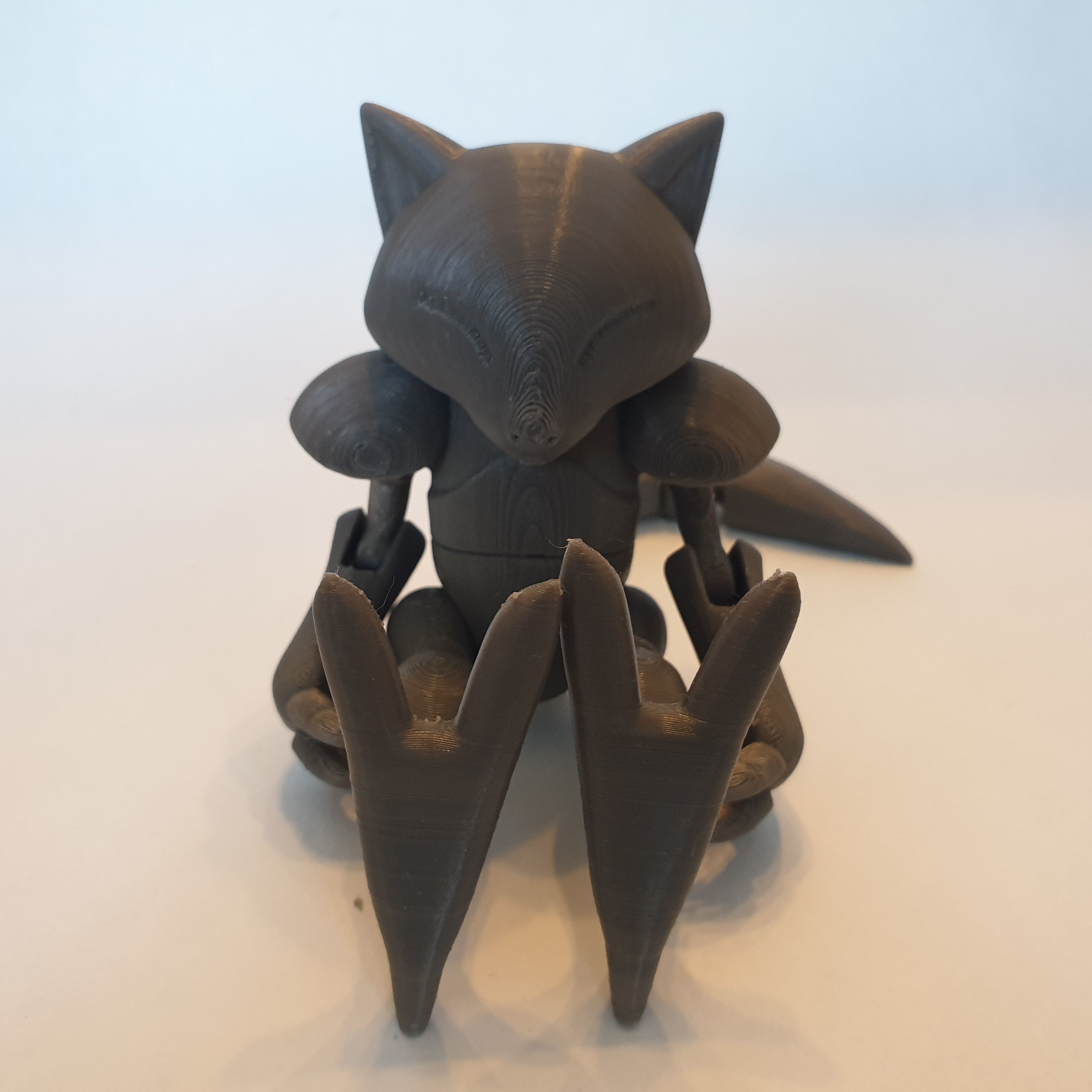 Articulated Pokemon Abra 3D model 3D printable | CGTrader