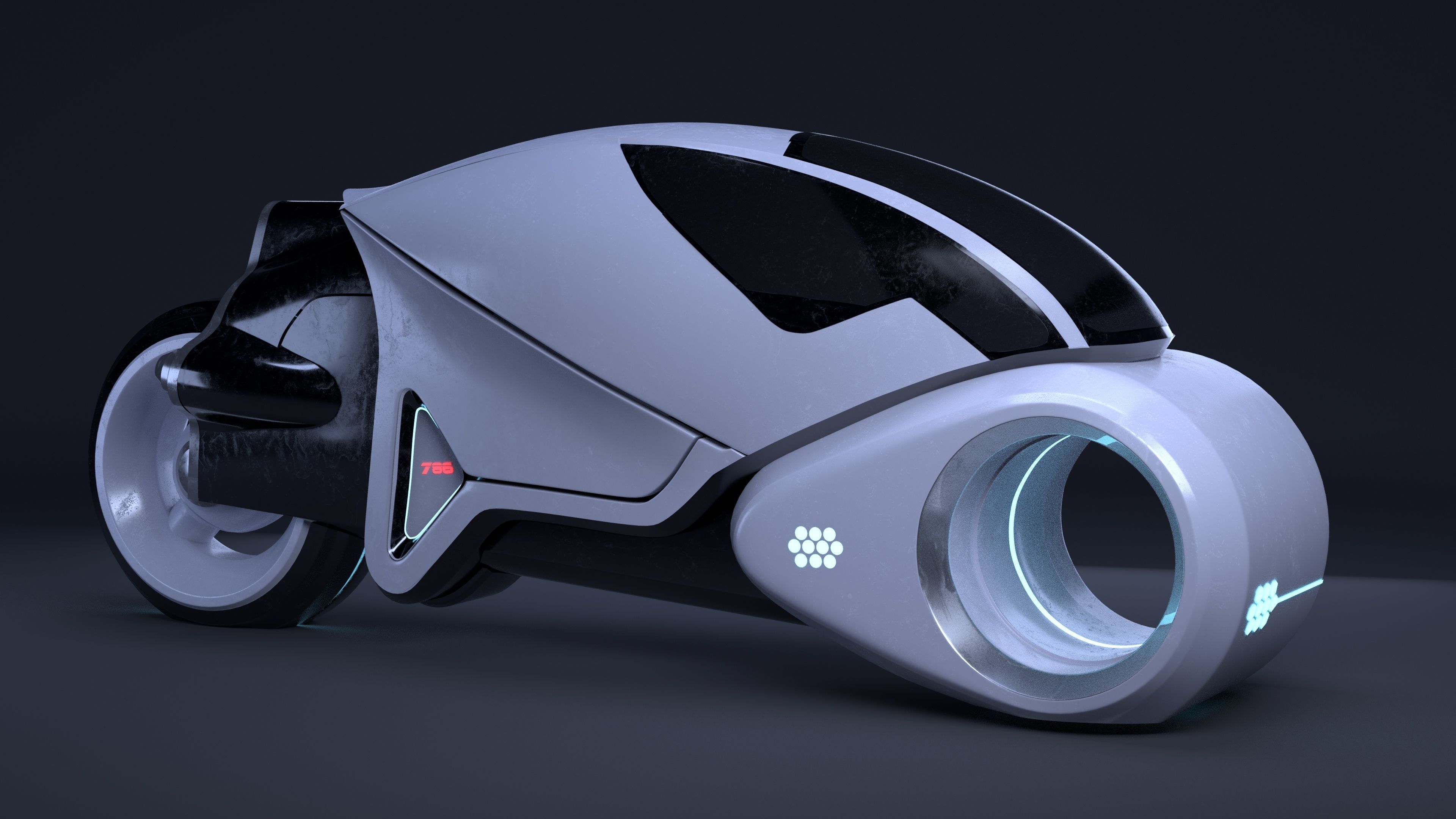 MotoCycle LightCycle - Tron legacy 3D model | CGTrader
