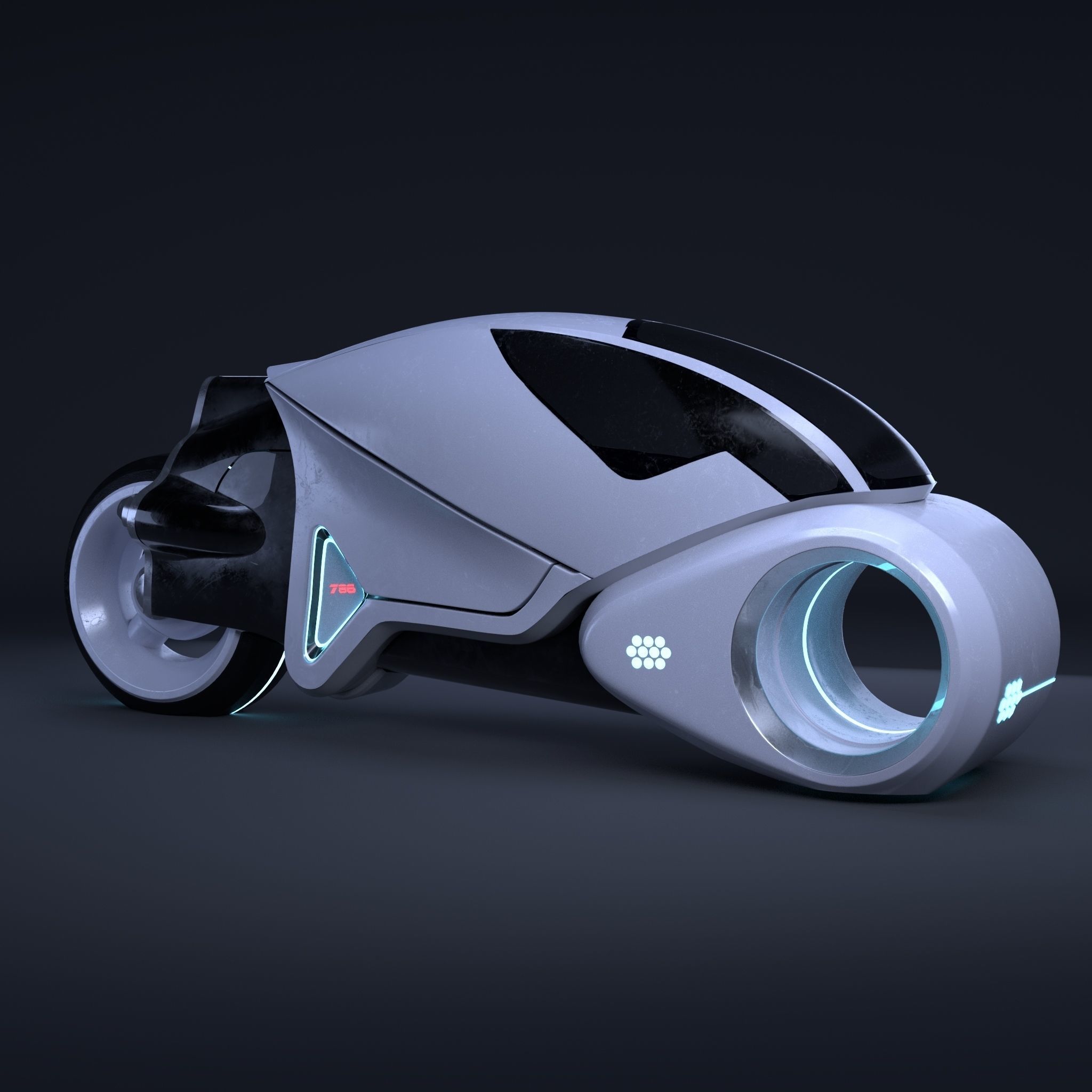 MotoCycle LightCycle - Tron legacy 3D model | CGTrader
