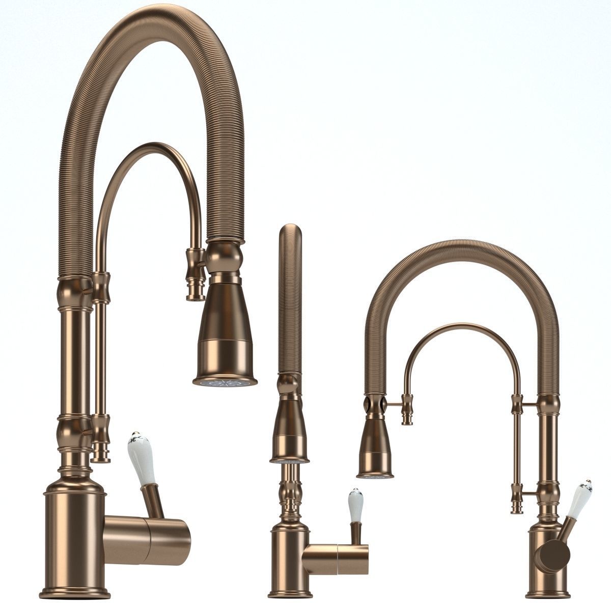 Kitchen Faucet Model 001 3D model | CGTrader