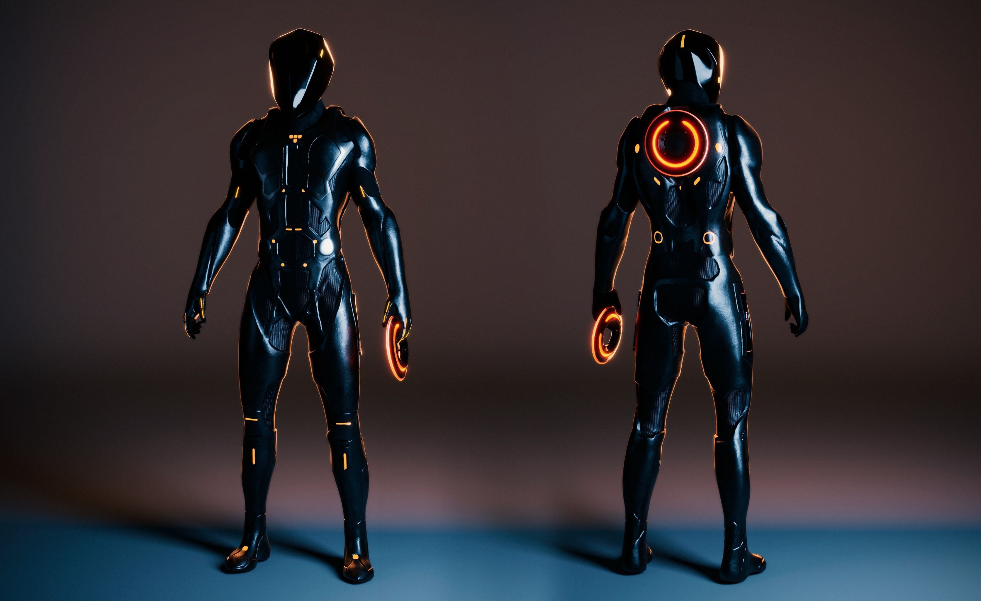 Rinzler - Tron - Tron Legacy 3D model | CGTrader