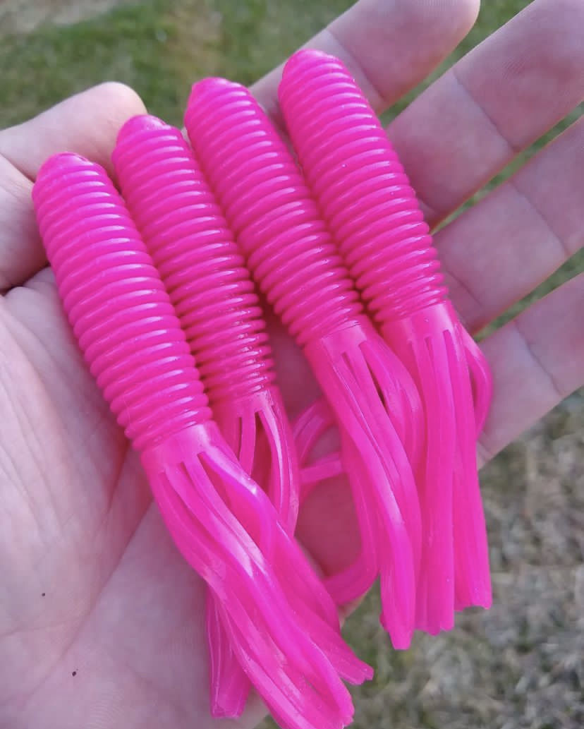 FISHING TUBE BAIT MOLD 125MM 4 CAVITY 3D model 3D printable | CGTrader