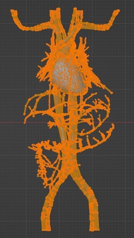 3d model of heart and cardiovascular system 3D model 3D printable ...