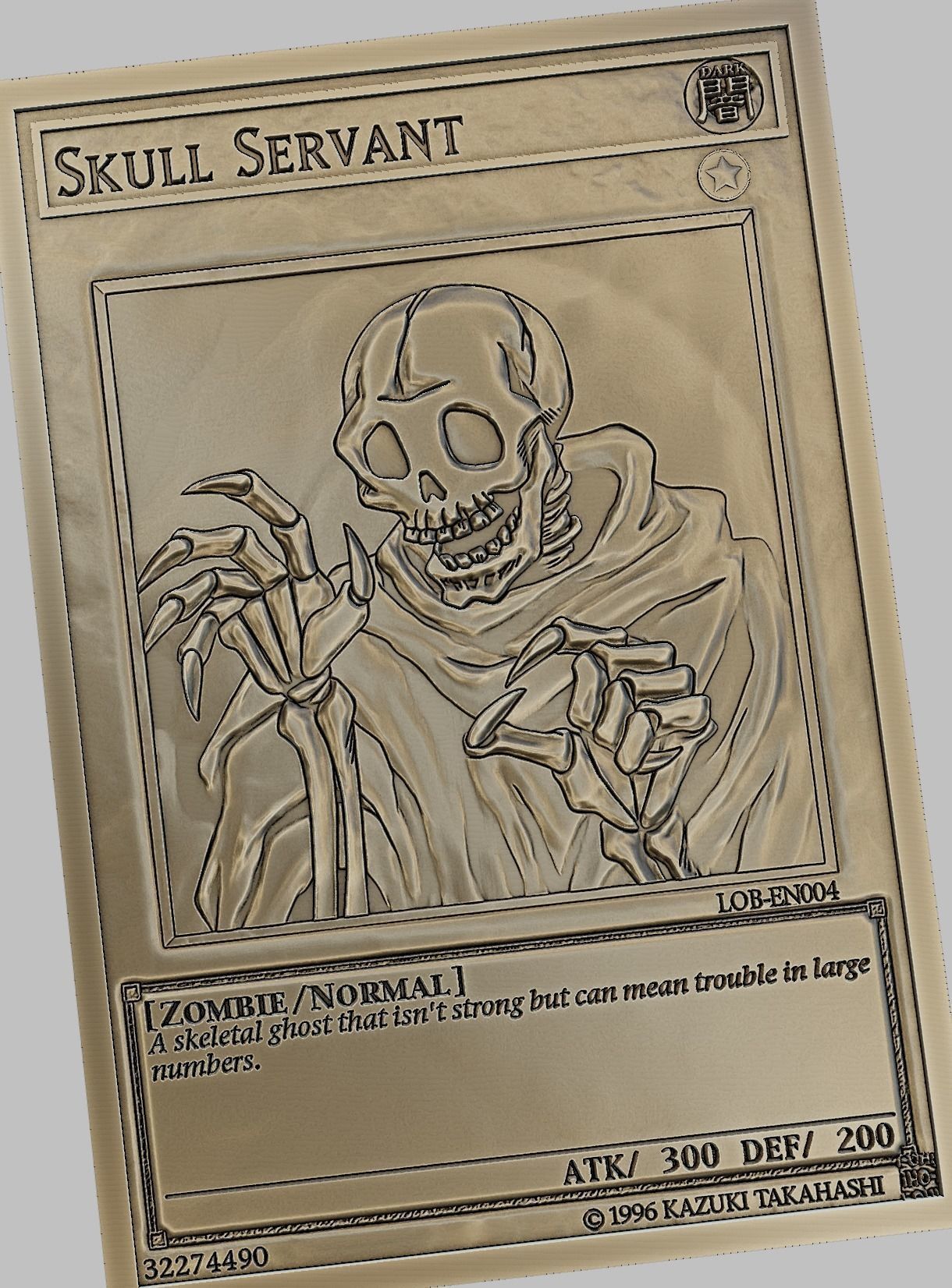 skull servant - yugioh 3D model 3D printable | CGTrader
