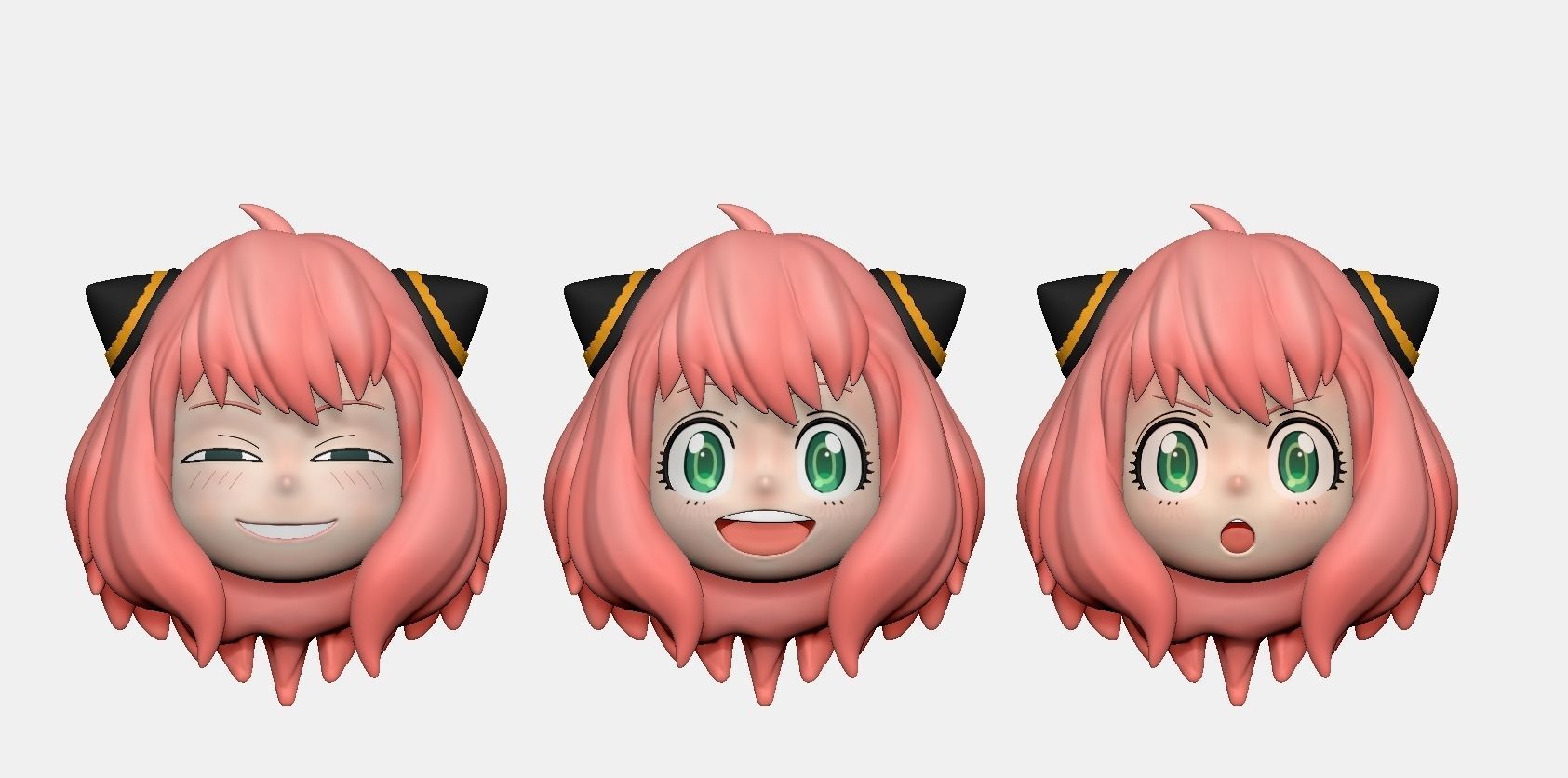 Anya Forger 3D model 3D printable | CGTrader