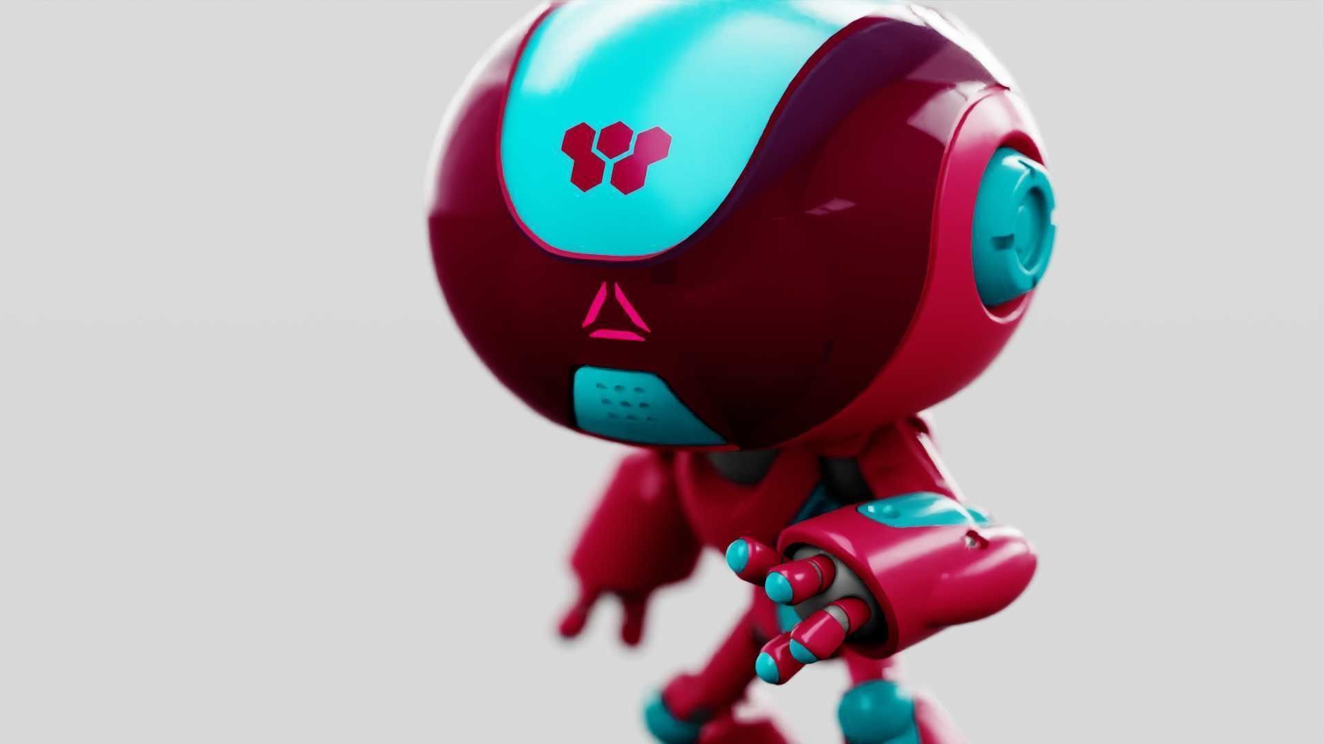 TOY BOT BENDY RIGGED 3D model rigged | CGTrader