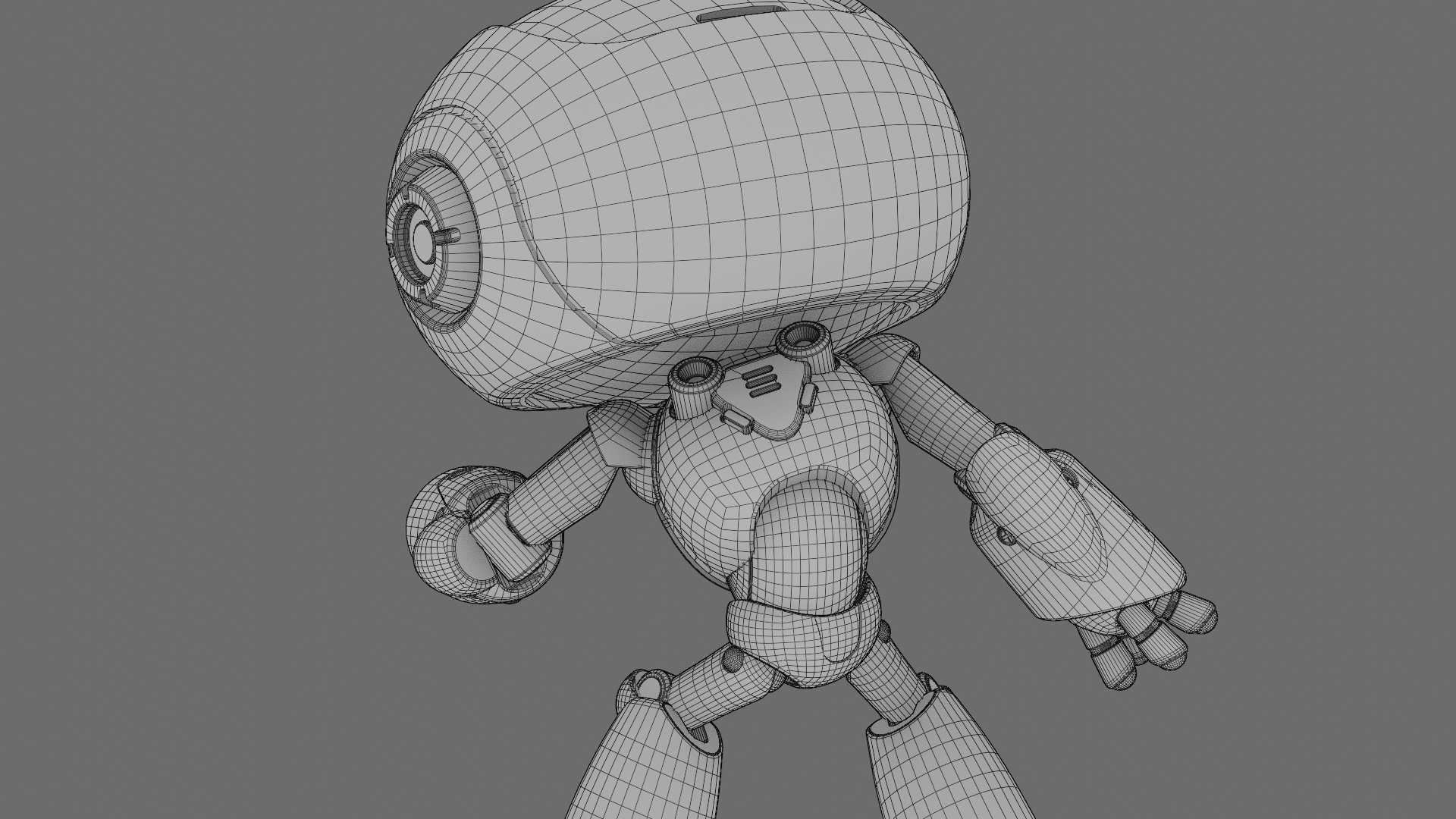 TOY BOT BENDY RIGGED 3D model rigged | CGTrader