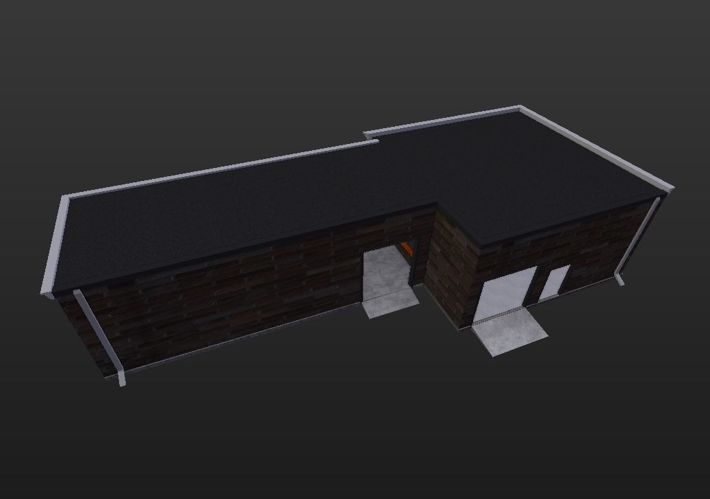 3D model Legacy Automotive Garage and Showroom VR / AR / low-poly ...