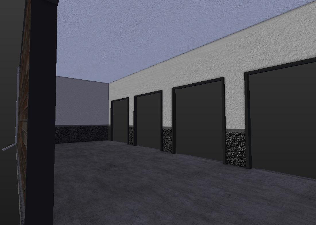 3D model Legacy Automotive Garage and Showroom VR / AR / low-poly ...