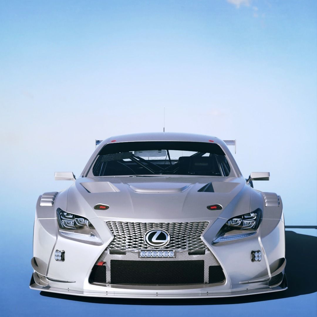 3D model Lexus RC F GT3 2016 VR / AR / low-poly | CGTrader