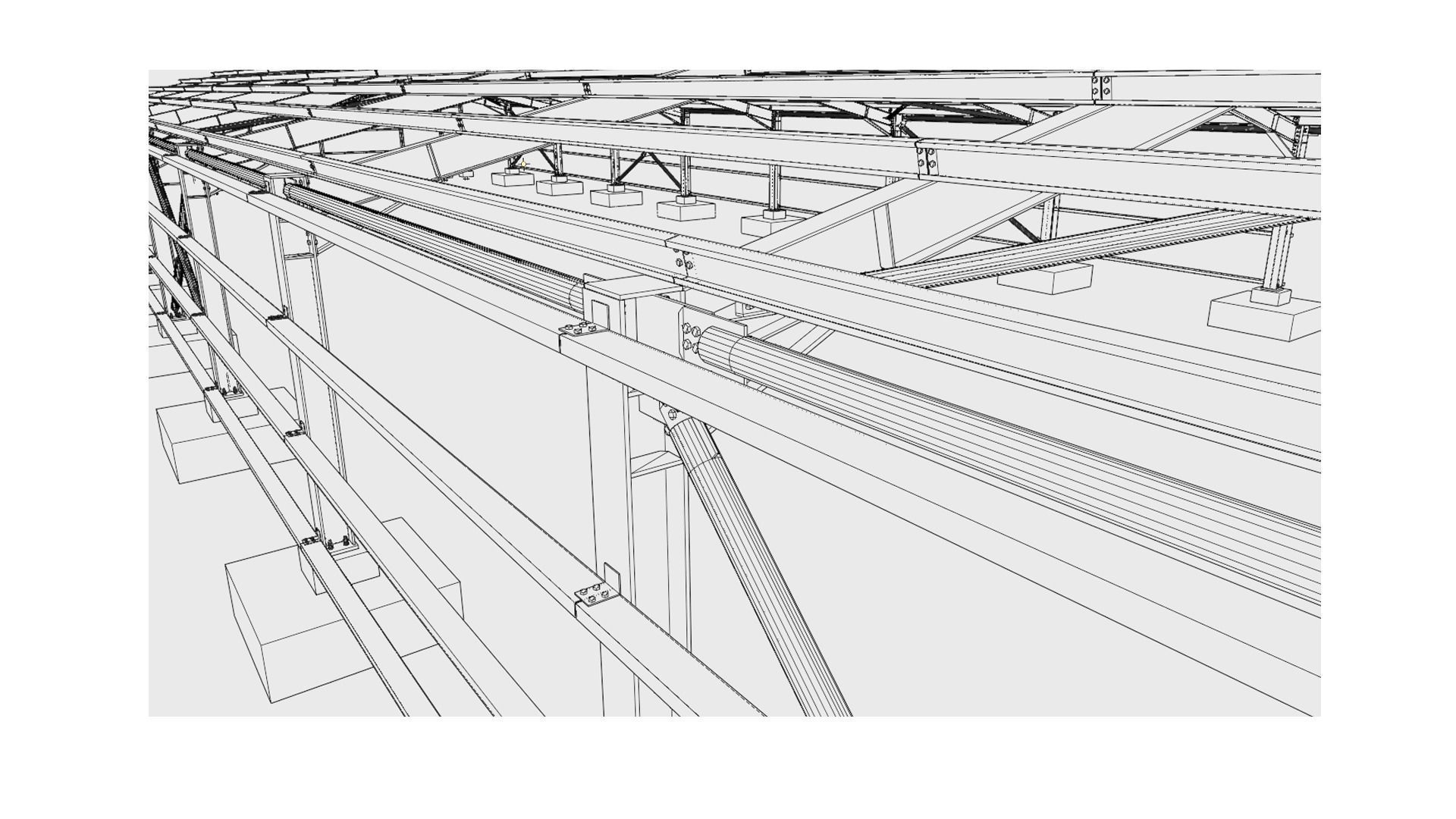 Steel Structure Building 3D model | CGTrader