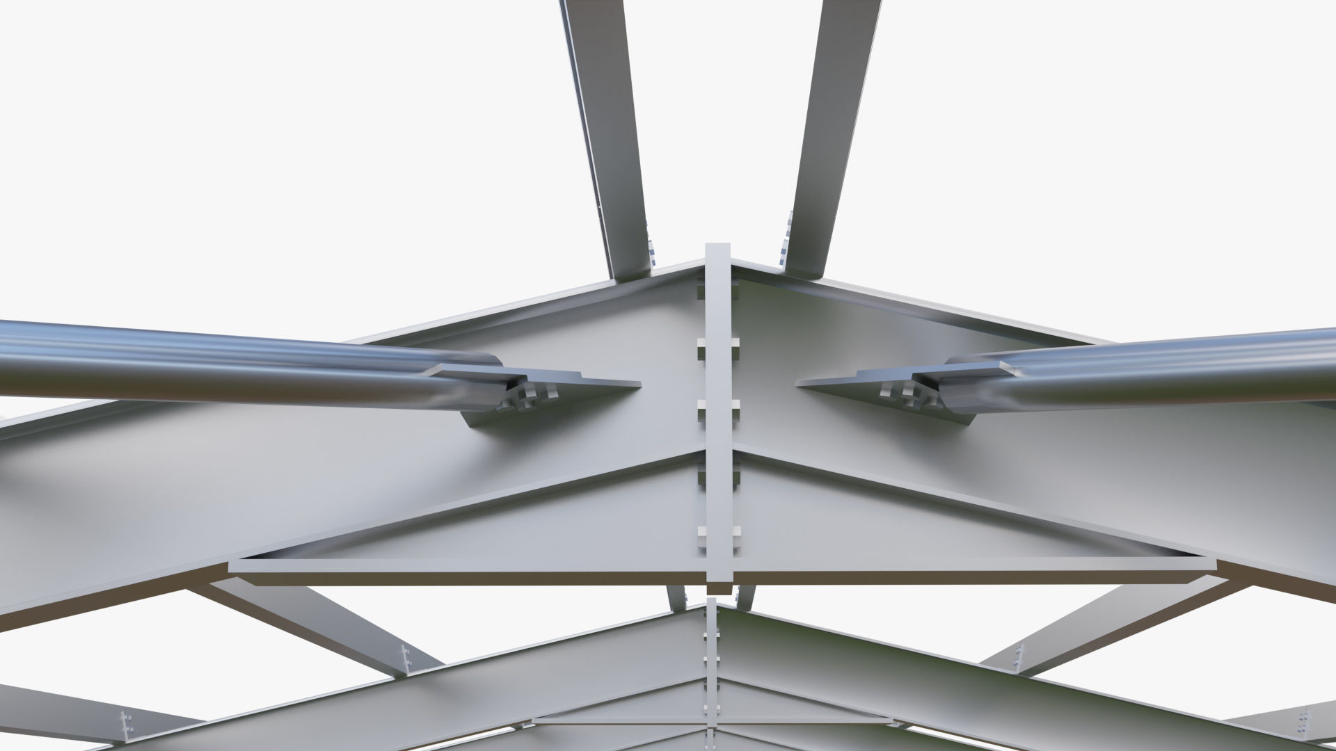 Steel Structure Building 3D model | CGTrader