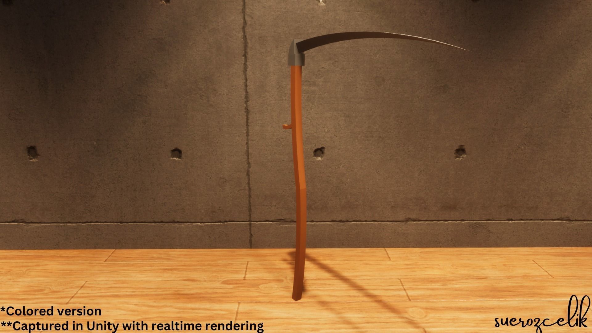 3D model Long Weapons - Lowpoly Textured and Colorbased VR / AR / low ...