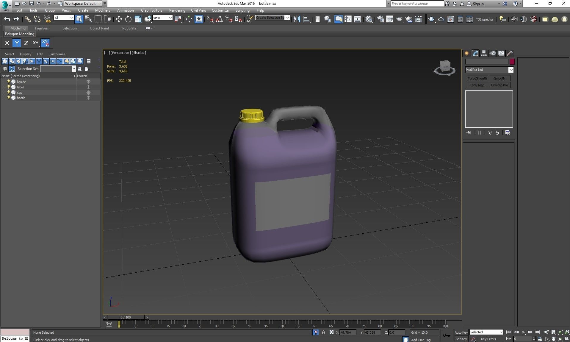 3D model Plastic gallon 5L VR / AR / low-poly | CGTrader
