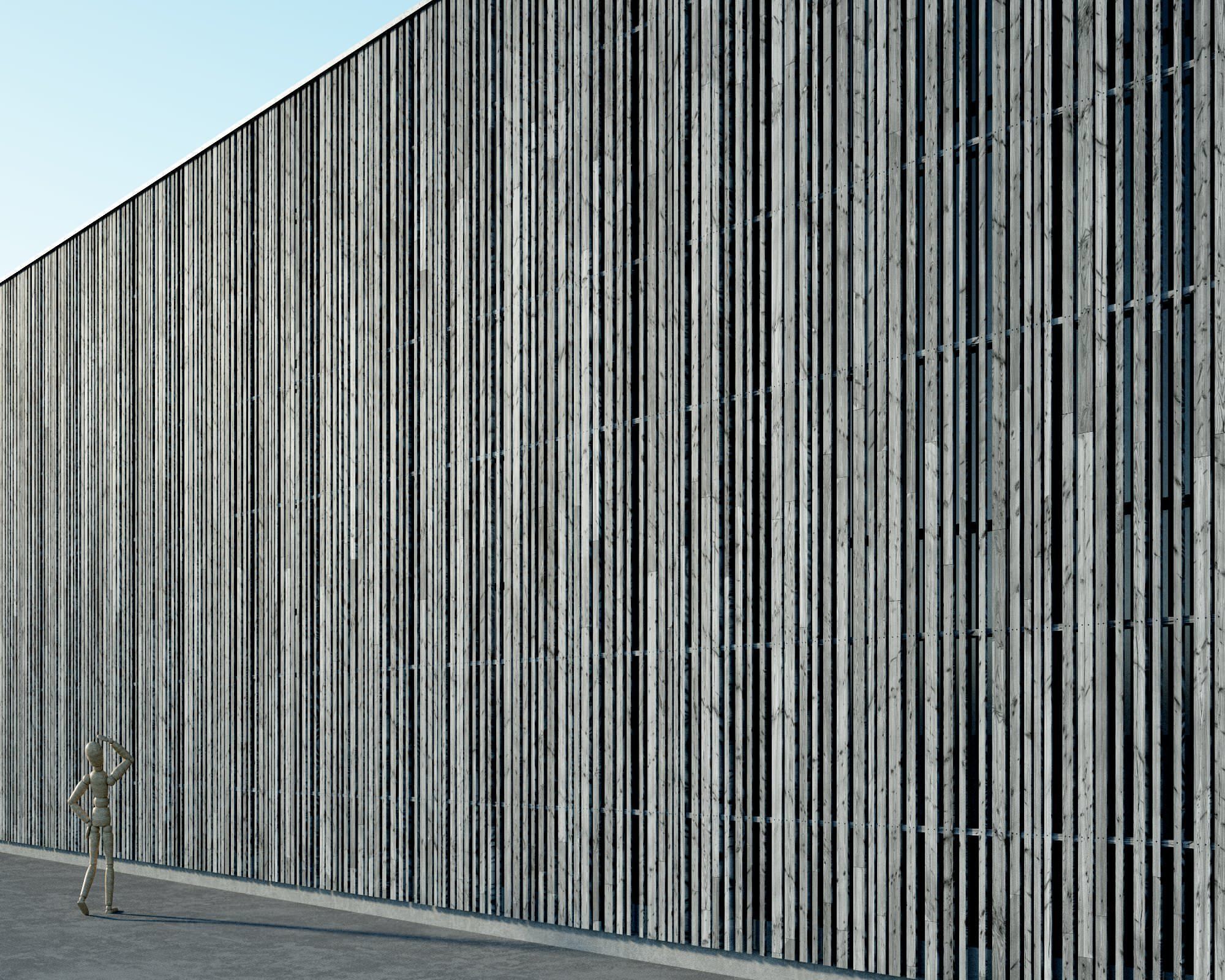 Texture Woodfacades vol02 Timber Facade 8K Seamless PBR Materials VR ...